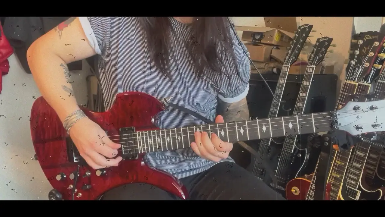 Slash 1990's Improvisation w. B.C. Rich Mockingbird_哔哩哔哩_bilibili