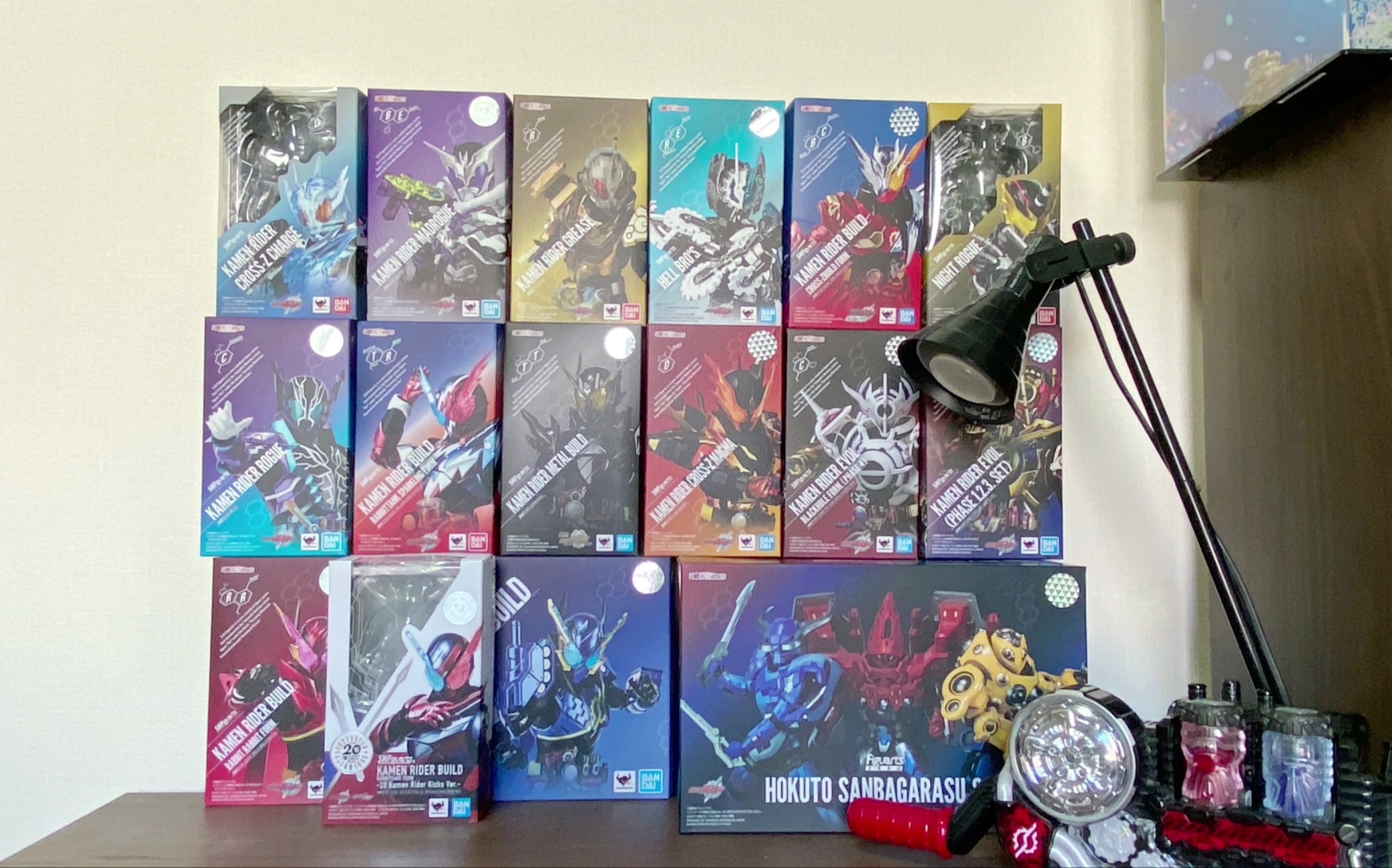 拥有全套假面骑士shf build哔了狗是什么体验 上期_哔哩哔哩_bilibili