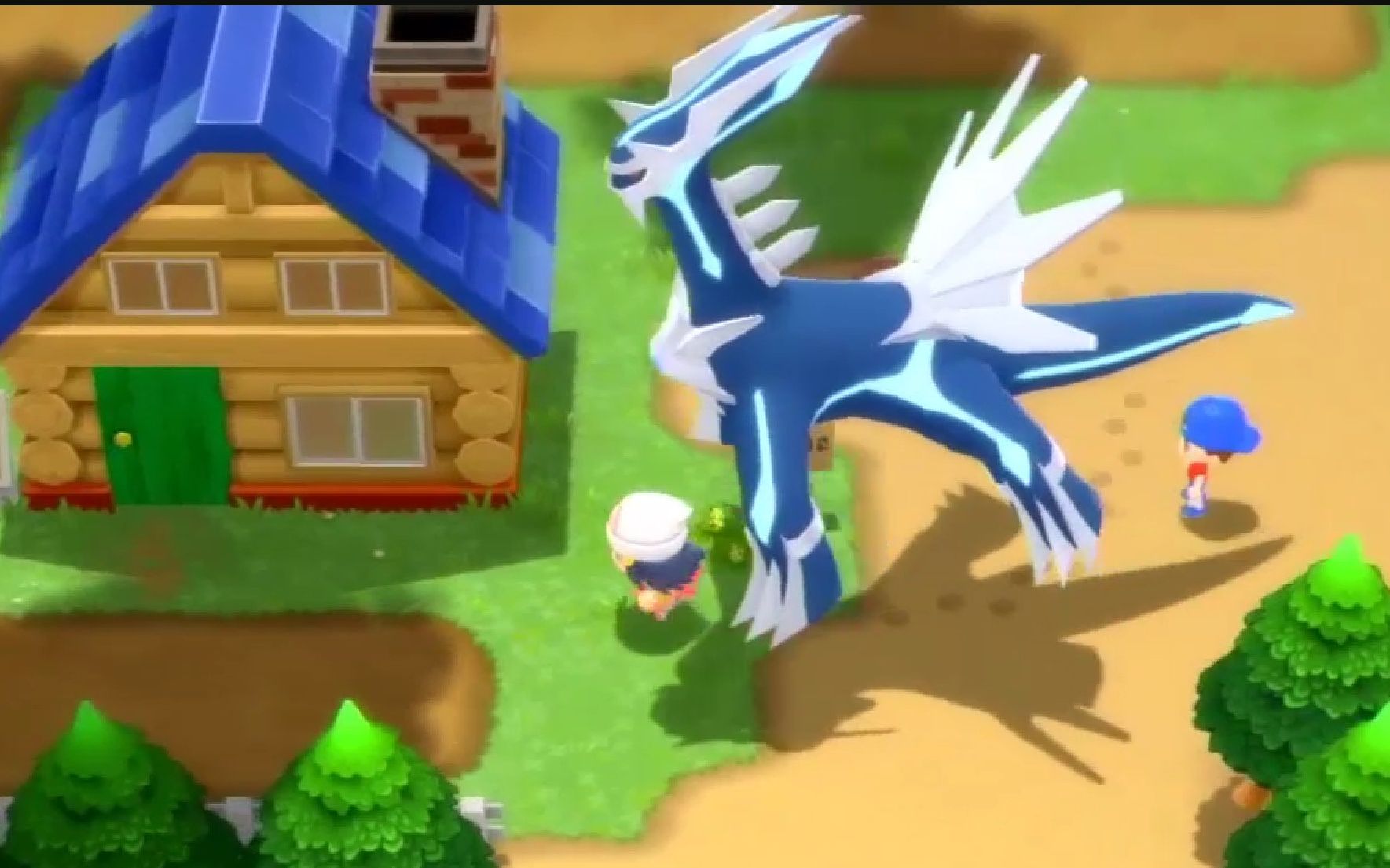 BDSP神兽原始比例跟随动画修复，感觉来了_哔哩哔哩bilibili