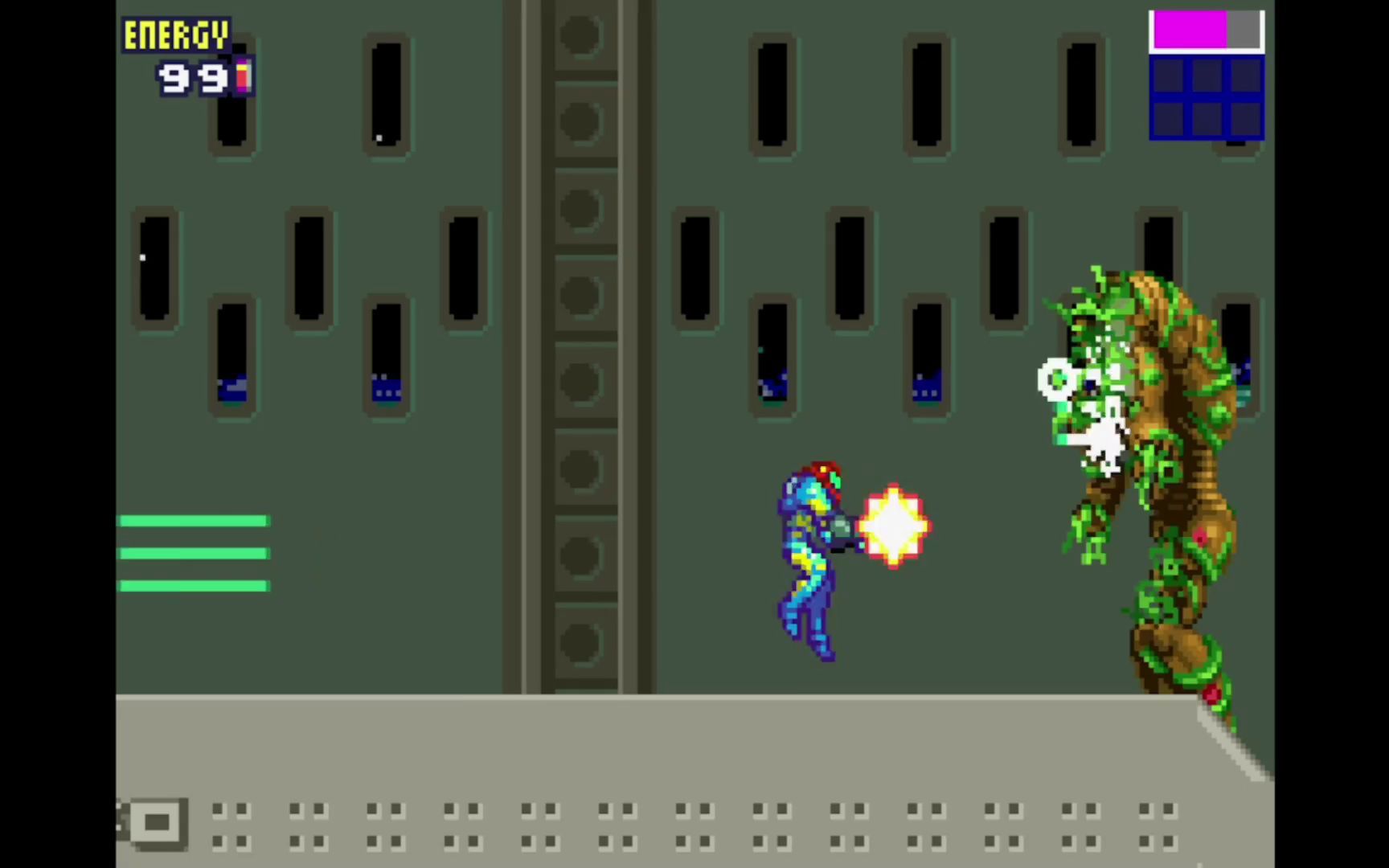 《Metroid Fusion Adam Please》:夜晚的冰天雪地 全收集 P1_哔哩哔哩bilibili