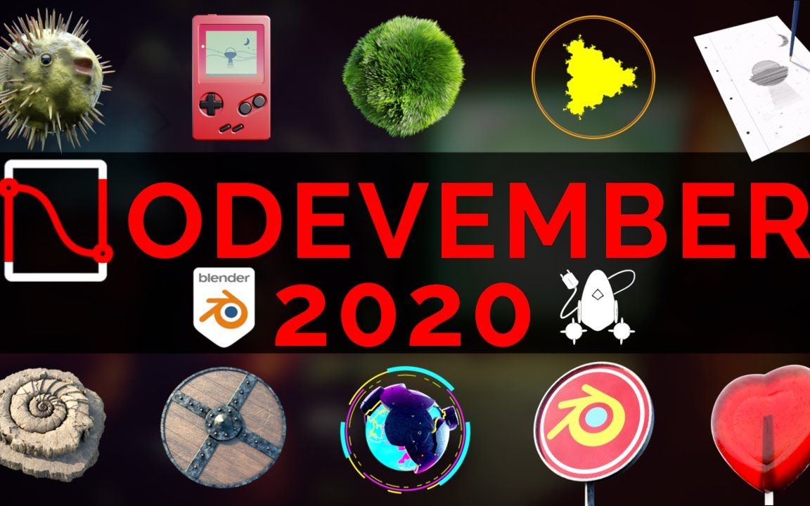 教程 Nodevember挑战 更新下半月_哔哩哔哩_bilibili