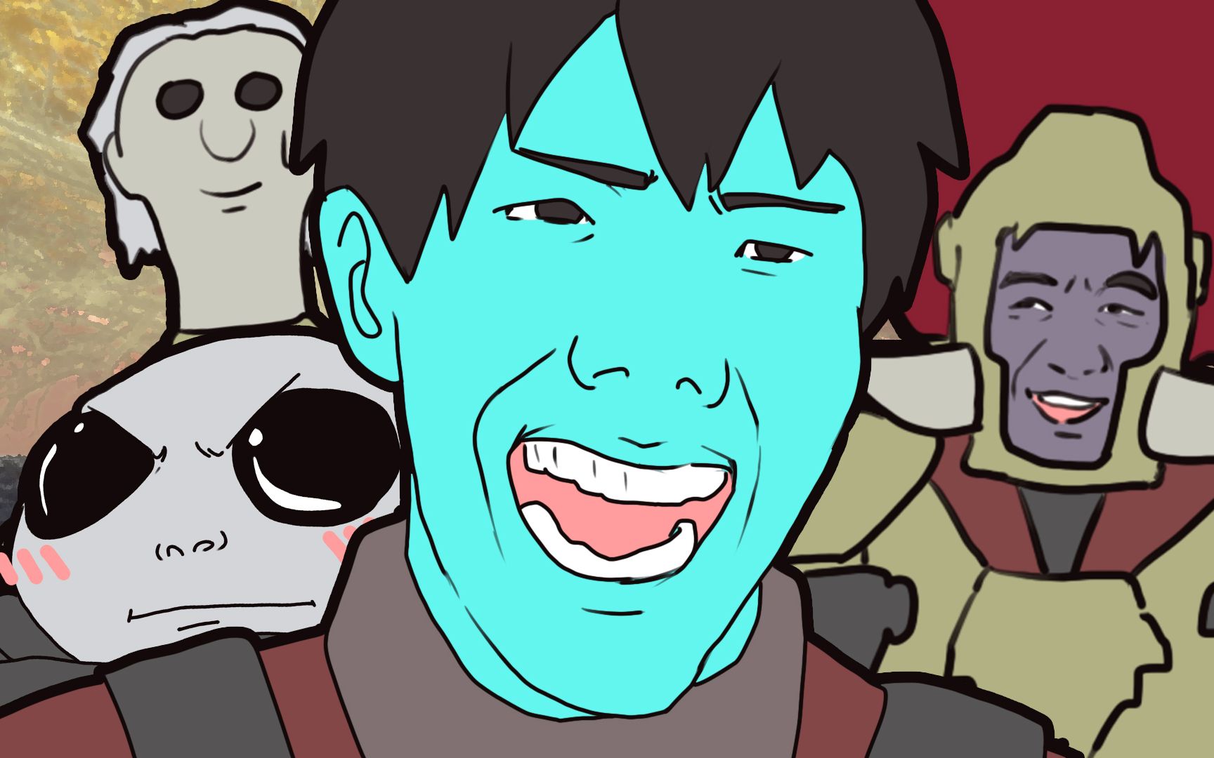 【法环沙雕动画】恶兆老师你丫玩的是真变态啊-ArKun阿鲲-ArKun阿鲲-哔哩哔哩视频