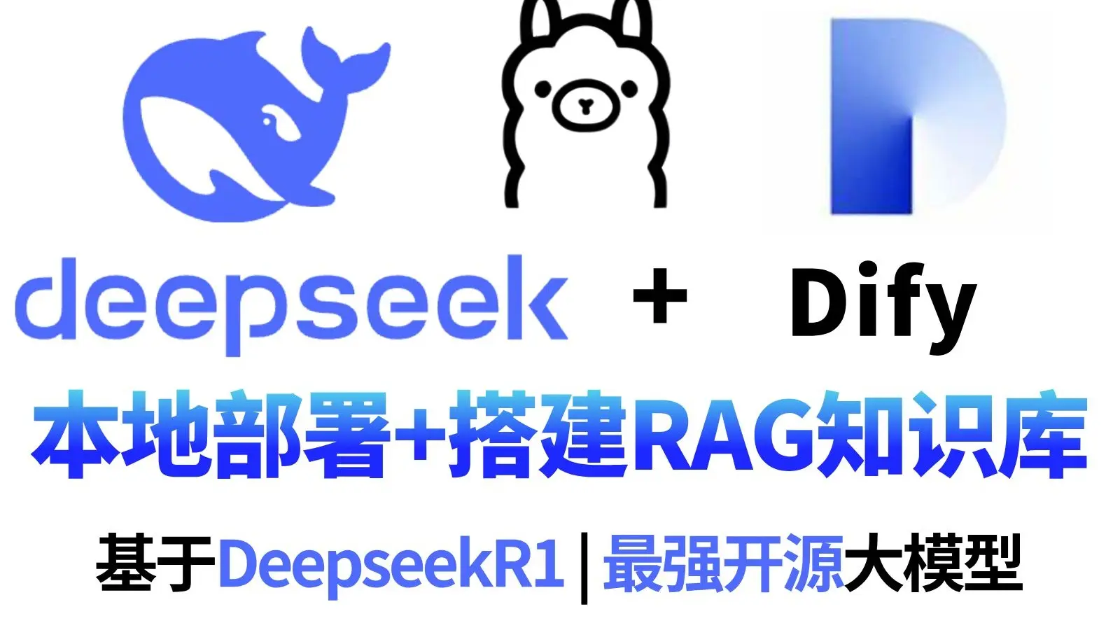 【B站最强Deepseek部署RAG】20分钟教会你用DeepSeek-R1本地部署RAG知识库，保姆级教程，全程干货无废话，让你少走99%的弯路！_哔哩哔哩_bilibili