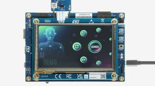 ST的Cortex-M55内核AI单片机STM32N6的AI性能和图形性能展示，无与伦比的流畅度_哔哩哔哩_bilibili