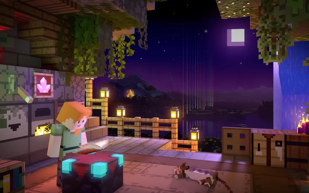 [Minecraft官方放松类LoFi音乐动画合集]Minecraft LoFi - 哔哩哔哩