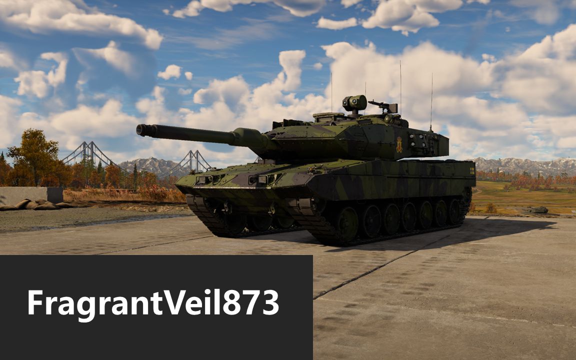 【战争雷霆】什么叫抗线啊——Strv122B PLSS弹药耗尽的7杀战斗录像_哔哩哔哩_bilibili