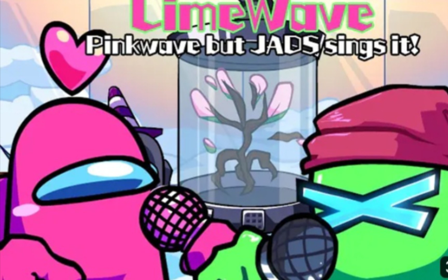 FNF：Needle Parasite / Needle Mouse but Maroon P and White sings it!