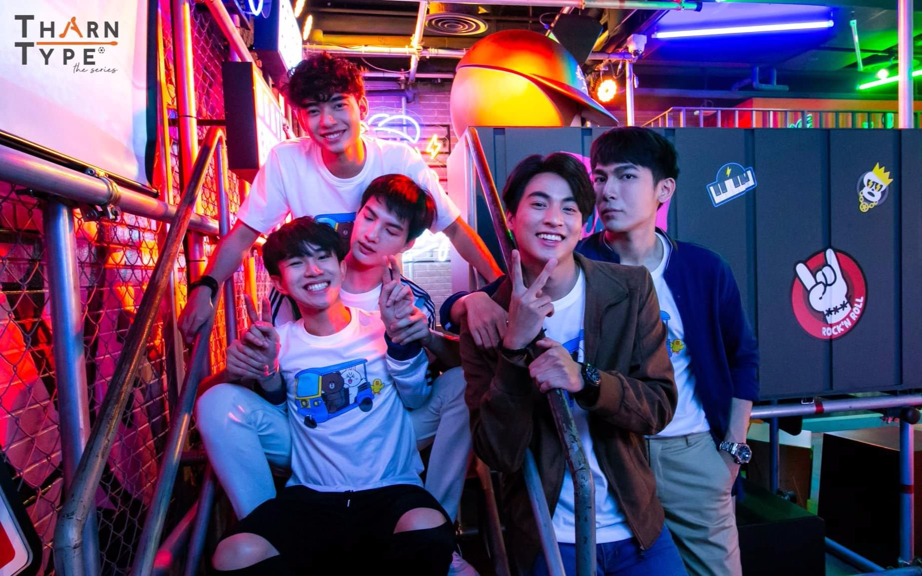TharnType the Series พาเที่ยว LINE Village - TharnTypeTheSeries_哔哩哔哩 ...