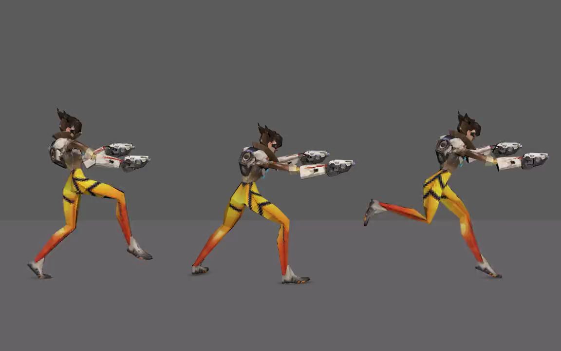 Tracer run cycle_哔哩哔哩_bilibili