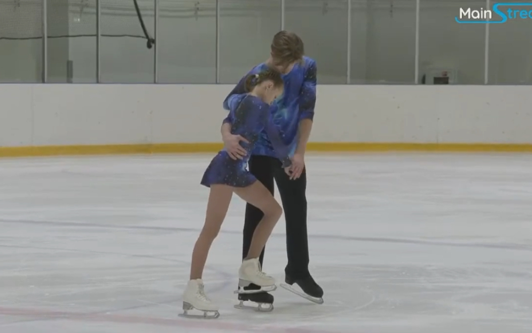 Anastasia Chernyshova 和 Vladislav Antonyshev（银牌）2022.9.8 莫斯科锦标赛双人自由滑_哔哩 ...