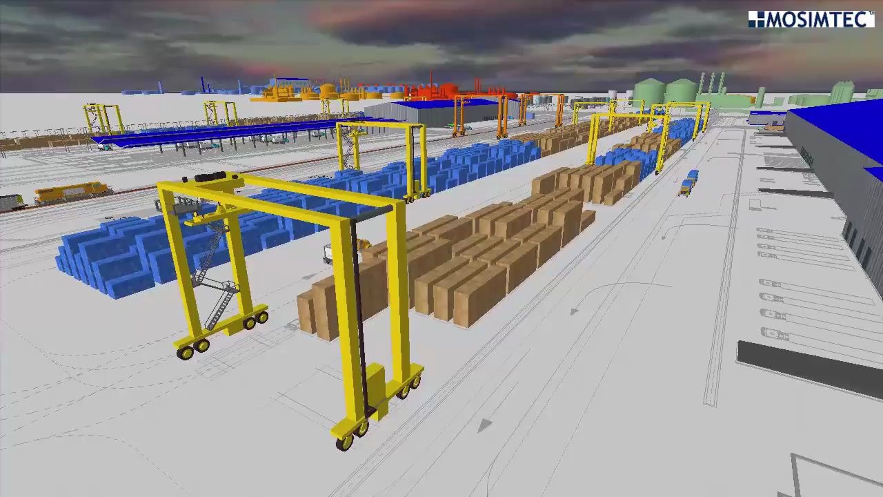 Petrochemical Supply Chain Simulation石油化工供应链-SIMIO模型_哔哩哔哩_bilibili