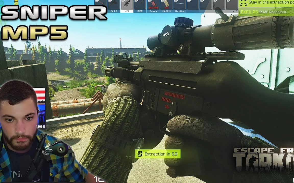 迷你MP5 - Escape From Tarkov『逃离塔科夫 LVNDMARK』中英外挂字幕[机翻]_哔哩哔哩bilibili_逃离塔科夫