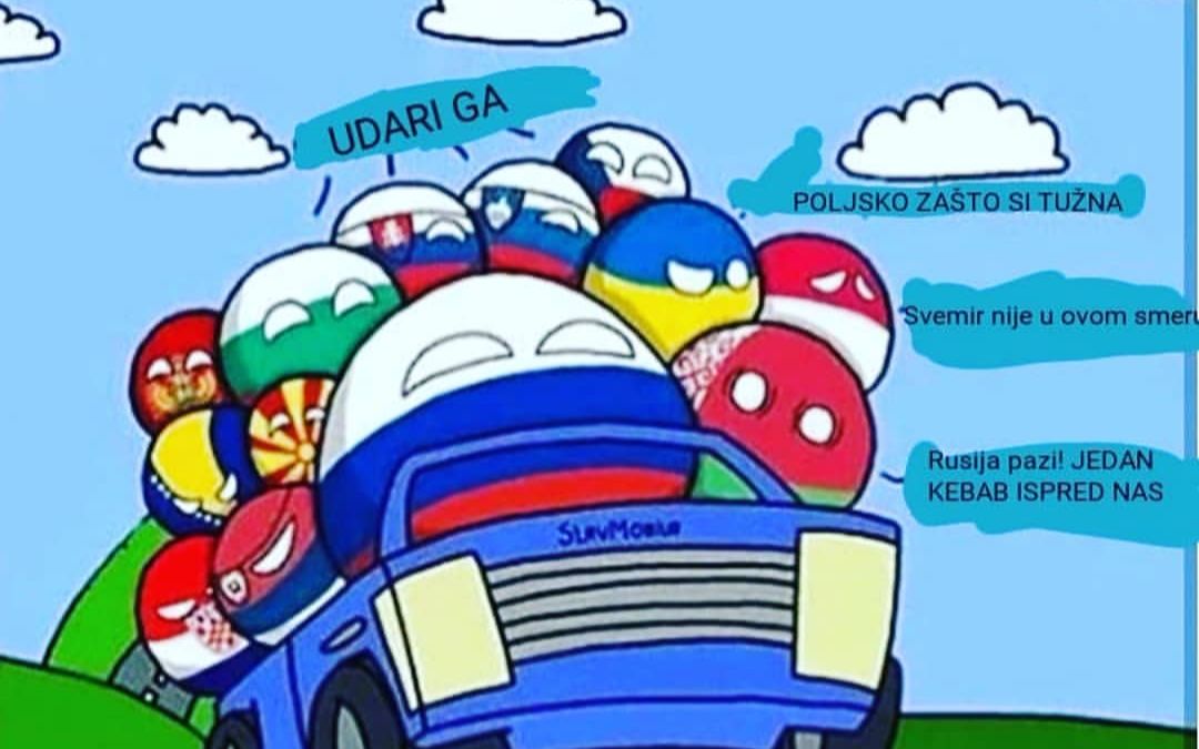 【波兰球】剧情向~斯拉夫大家族开趴体! 多梗大乱炖Countryballs_ Slavic Party_哔哩哔哩_bilibili