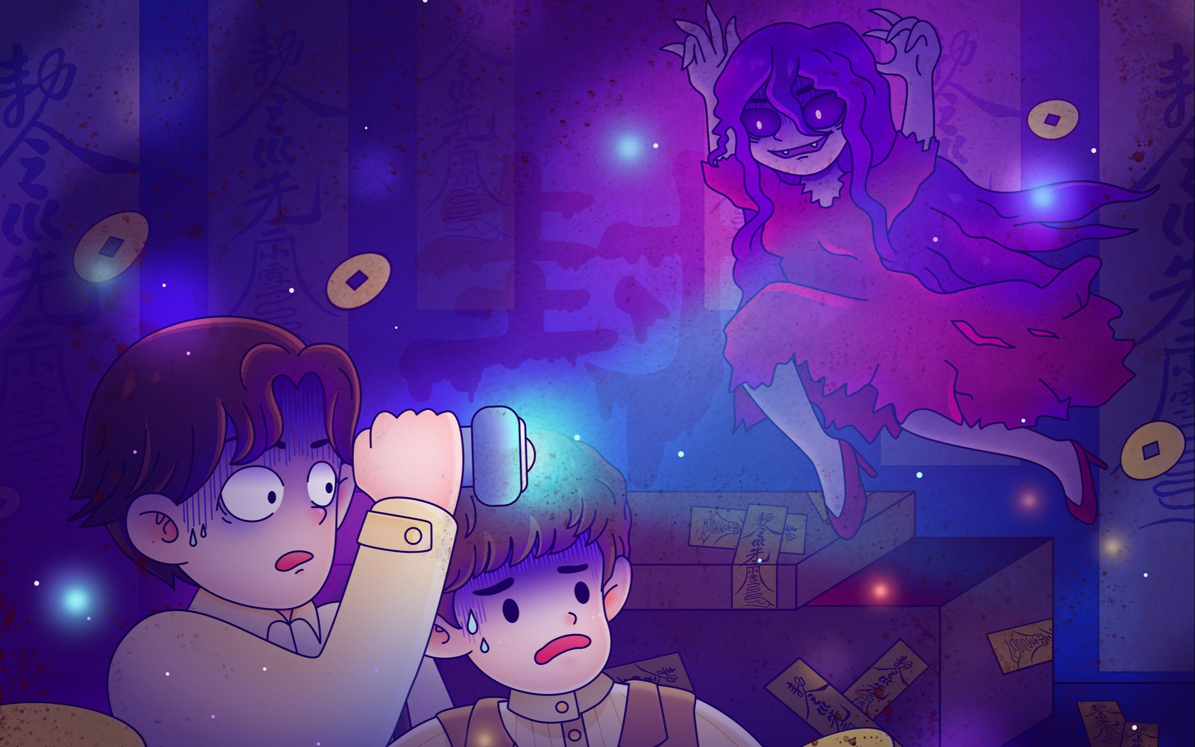 密室逃脱插画2主题《FIND ME》_哔哩哔哩_bilibili