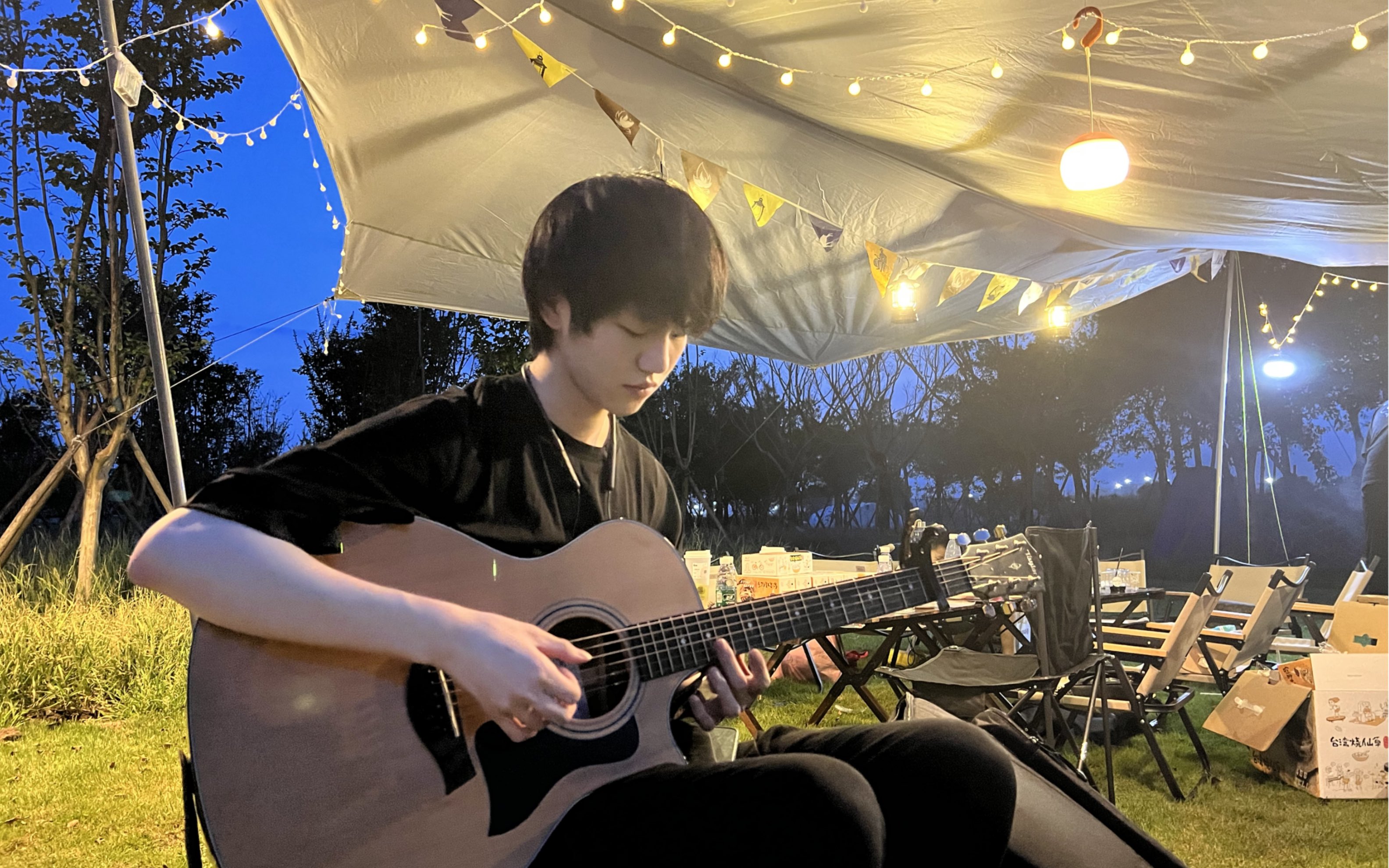 户外演奏《like a star》_哔哩哔哩_bilibili