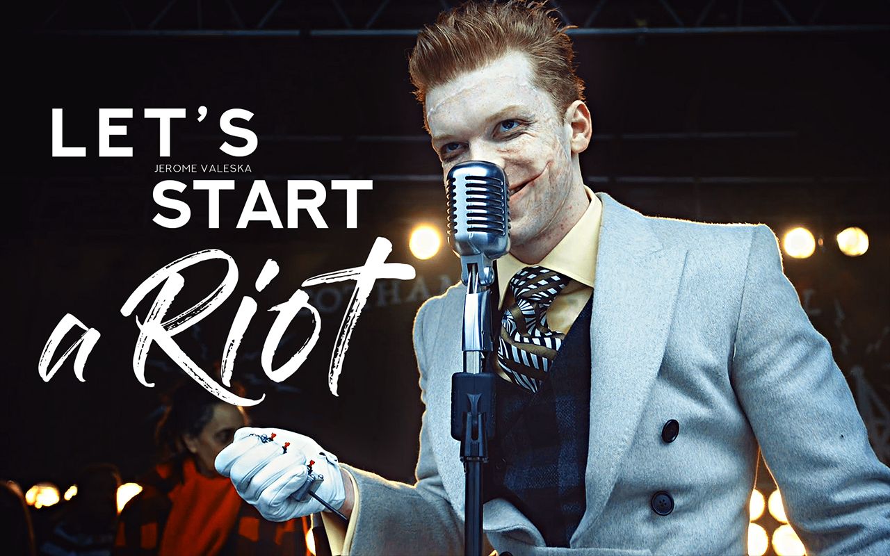 Jerome Valeska || Let's Start a Riot [哥谭]_哔哩哔哩_bilibili