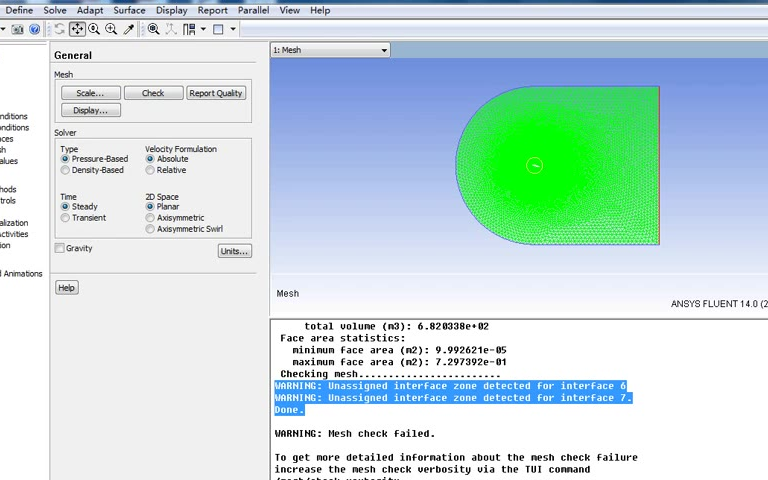 【Fluent实例】ANSYS FLUENT网格设置丨网格interface 设置_哔哩哔哩_bilibili