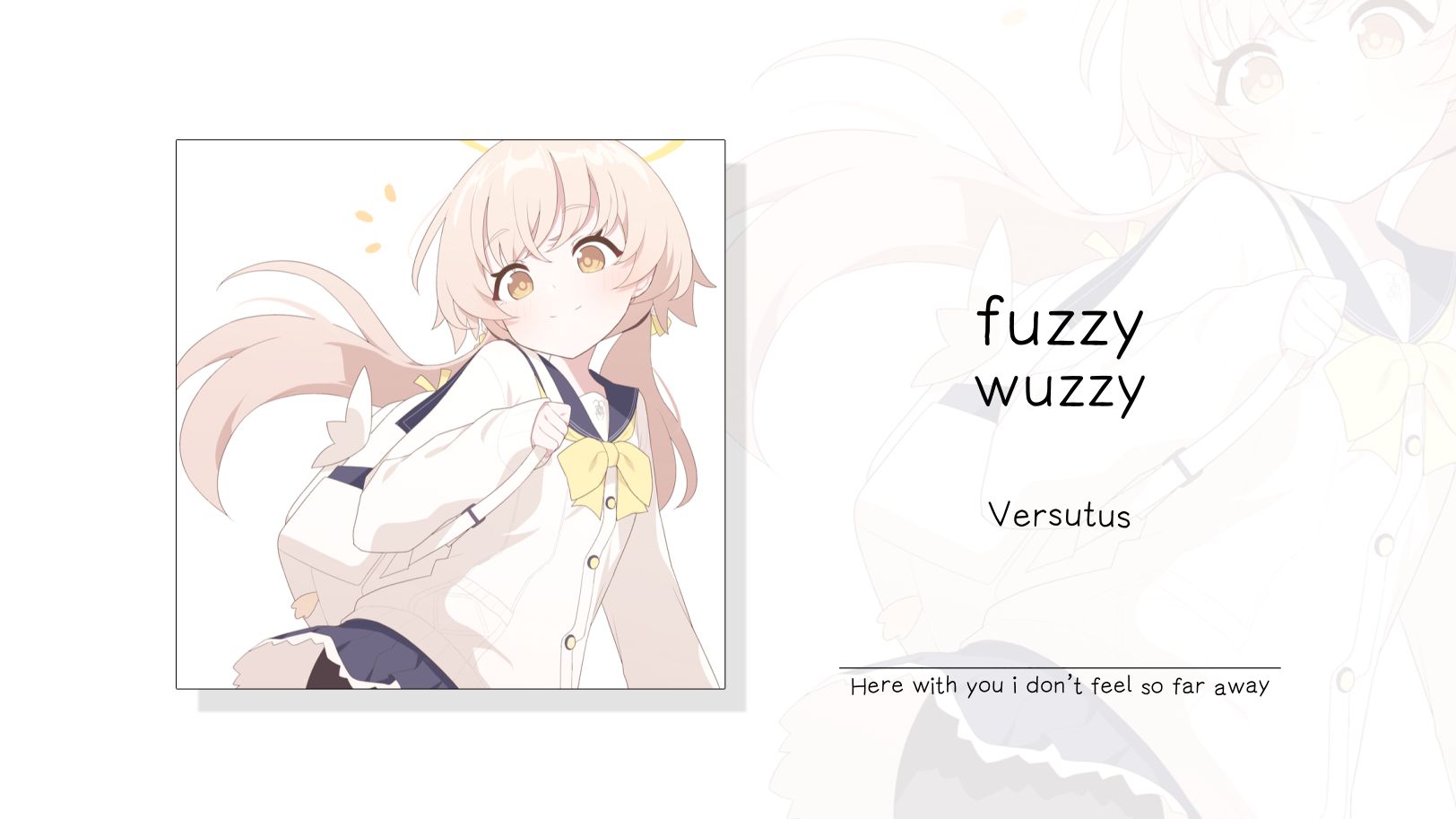 循环歌单 ||“唱歌要唱在调上，而不是在我心上！！”||《fuzzy wuzzy +3》-星光note-星光note-哔哩哔哩视频