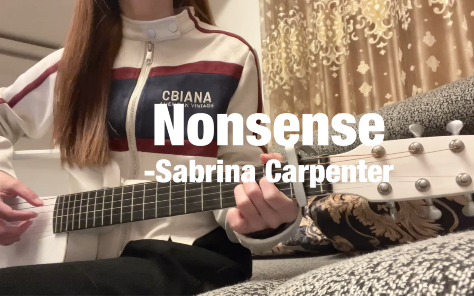 【Nonsense（吉他弹唱）】-Sabrina Carpenter 翻唱：Gifty-Giftytae-Giftytae-哔哩哔哩视频