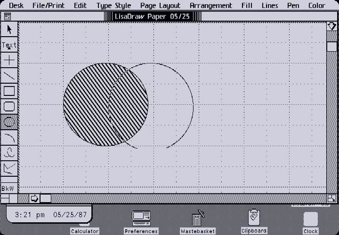 上古时代的 GUI, 世界上第一台图形界面个人电脑 ：Apple Lisa（Apple Lisa OS demonstration）_哔哩哔哩 ...