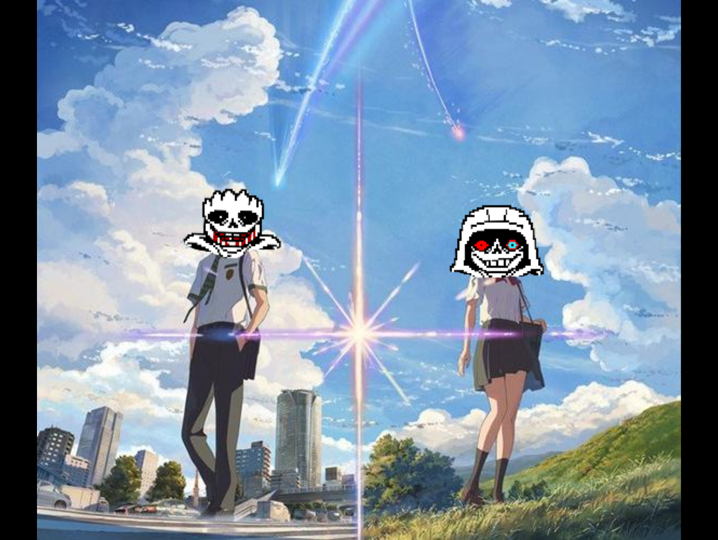 [Mirrored Insanity AU] - Judgement of God's | Reflective Lunacy rlly ...