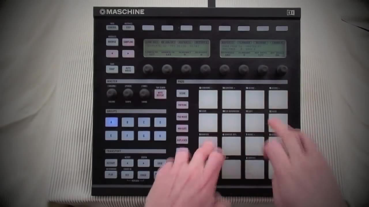【Maschine】 & 【MPC】基础指法教学_哔哩哔哩_bilibili