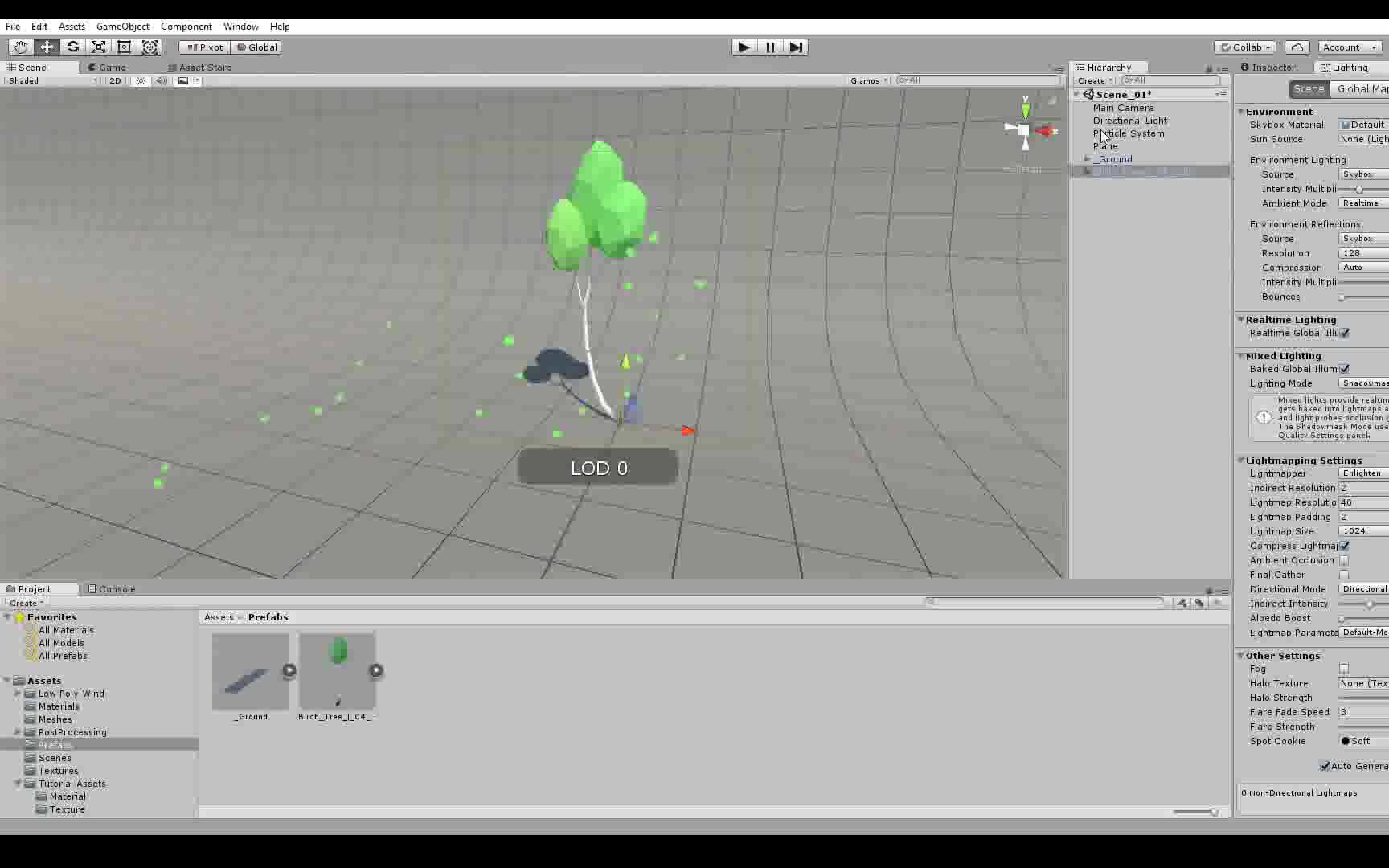 Unity漂落的树叶（粒子教程）_哔哩哔哩_bilibili