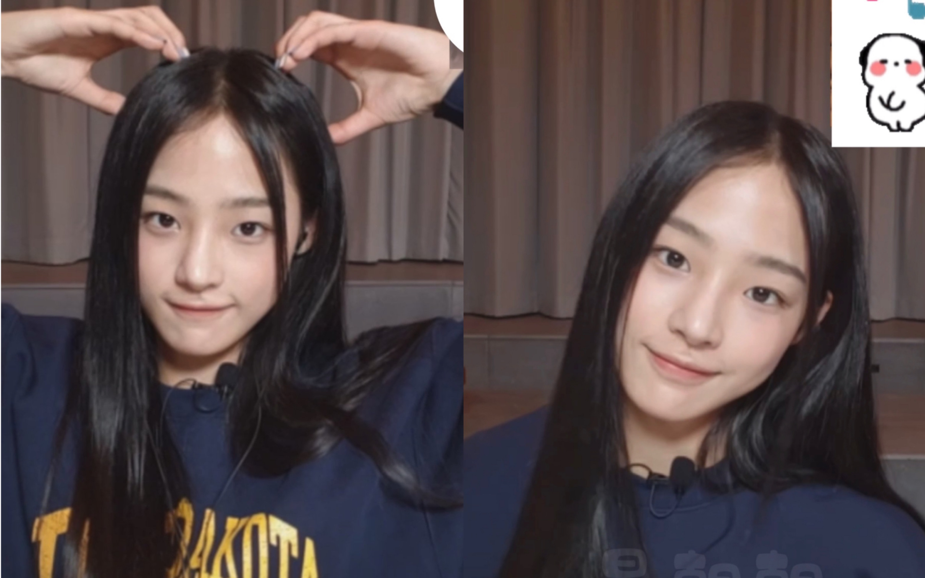 【MINJI】“不想让姐姐看到我变成小狗的样子～” 0904Newjeans签售高甜可爱视频_哔哩哔哩_bilibili