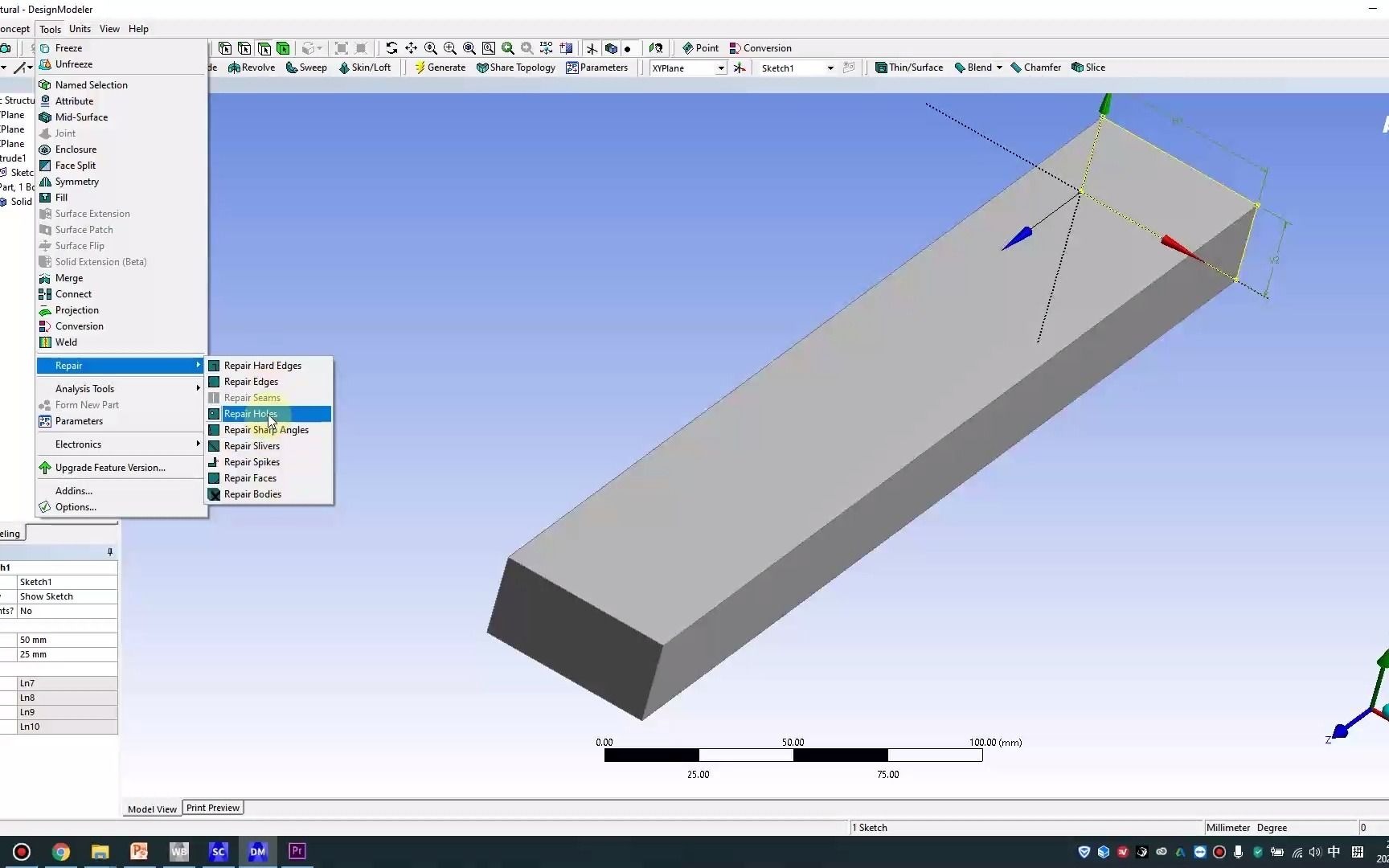 ANSYS Design Modeler vs ANSYS SpaceClaim Design Modeler（ANSYS SCDM)_哔哩哔 ...