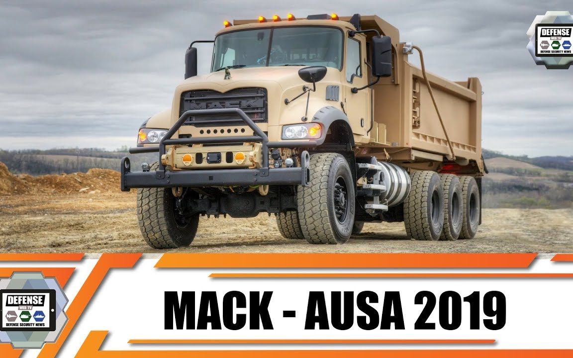 紧急车辆 - 2019 Mack Defense AUSA 向包括美国陆军M917A3 HDT在内的部队运送重型卡车_哔哩哔哩 (゜-゜)つロ ...
