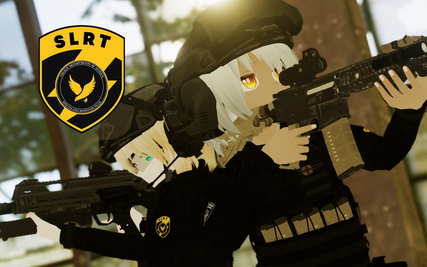 【VRchat】被小萝莉抓到警局的超值体验,中文警局支队巡逻日常