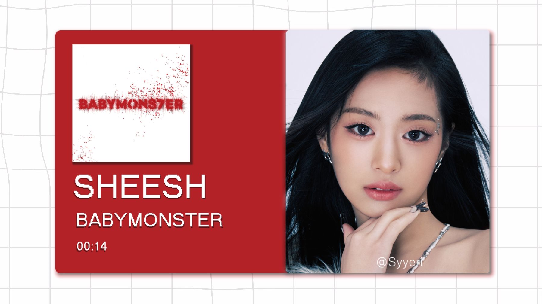 【8D环绕】SHEESH - BABYMONSTER 请佩戴耳机使用~-熬闪唉-环绕音-哔哩哔哩视频