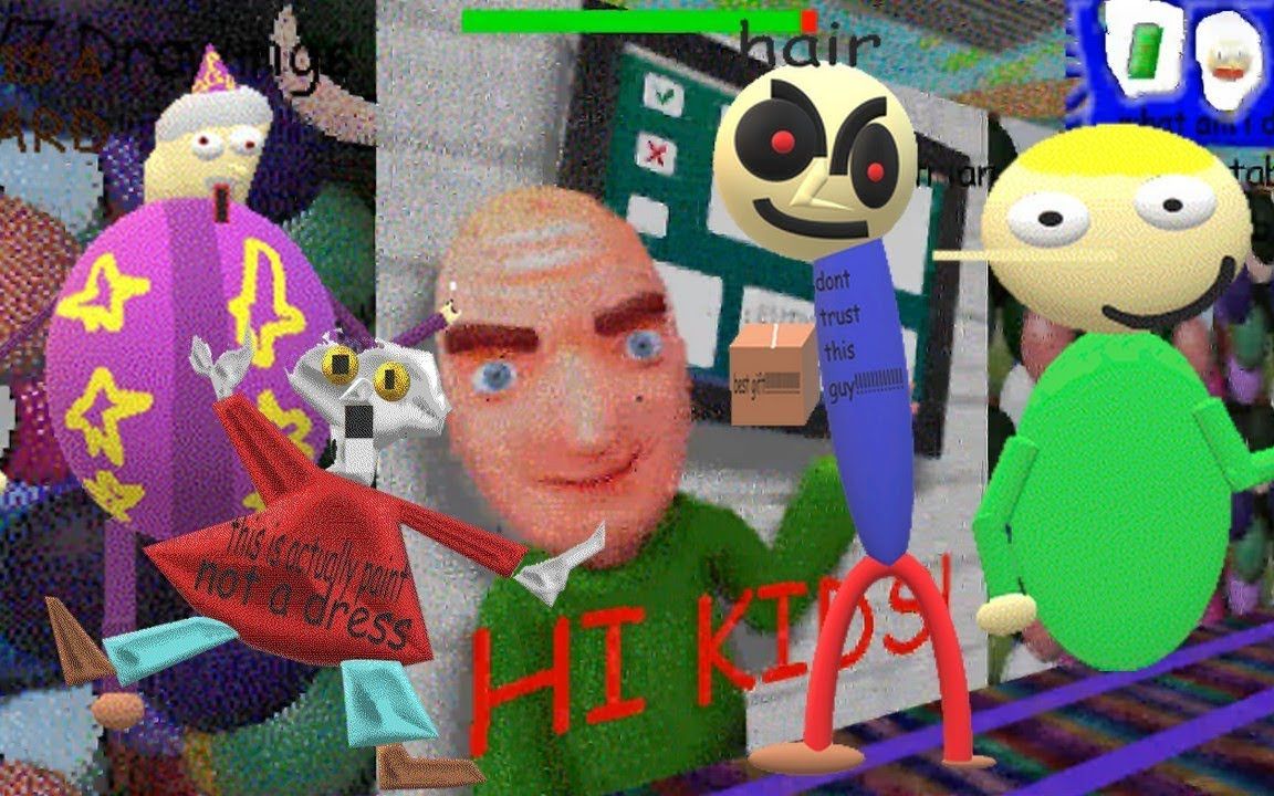 Garrett's Funny Animal Game! - Baldi's Basics V1.4.1 Mod_单机游戏热门视频