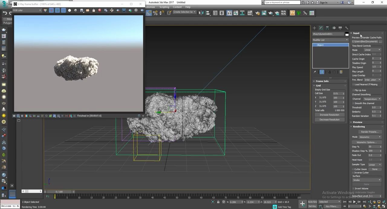 V-Ray Next Volume Grid_哔哩哔哩 (゜-゜)つロ 干杯~-bilibili
