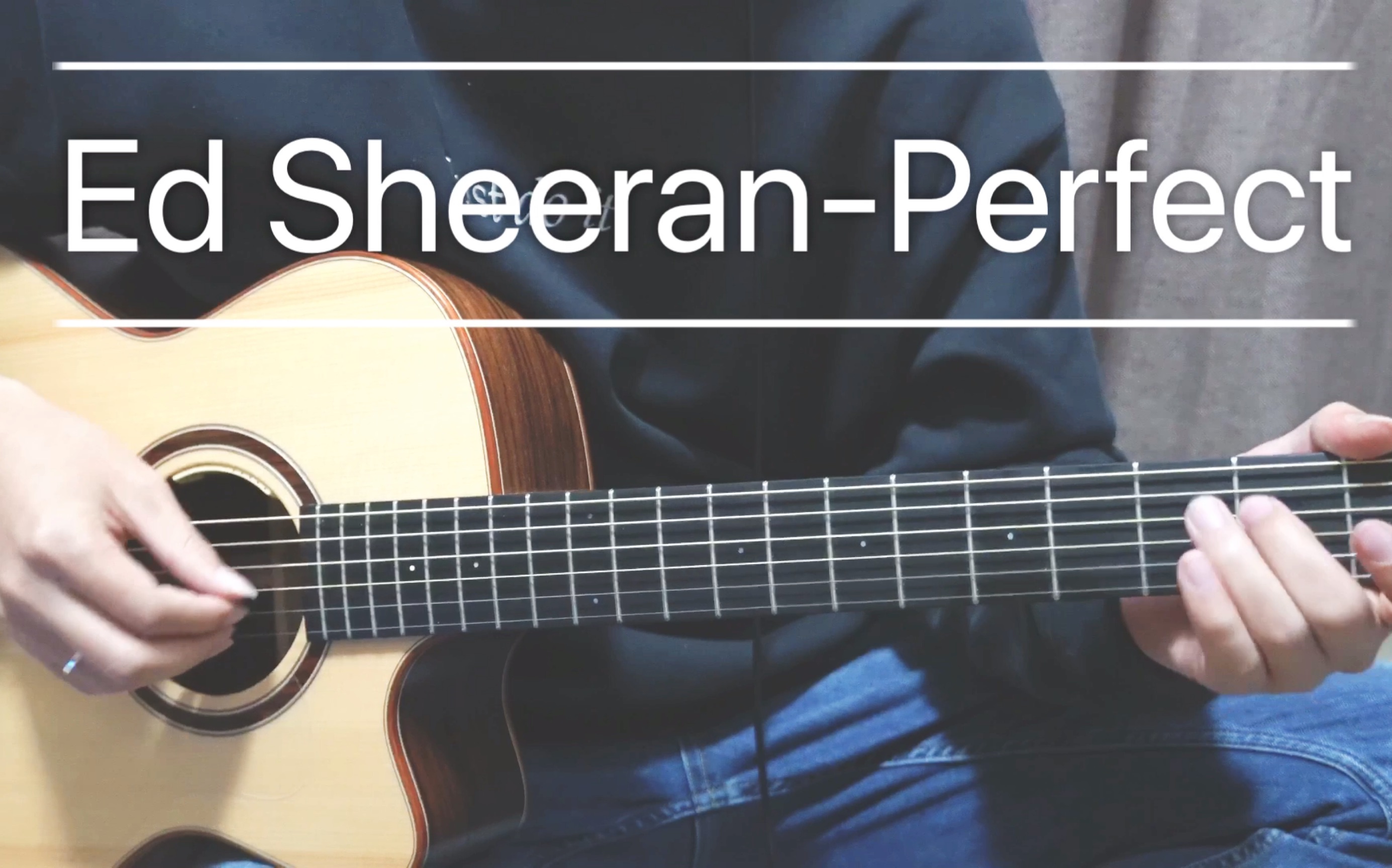 【Ed Sheeran】Perfect cover_哔哩哔哩_bilibili