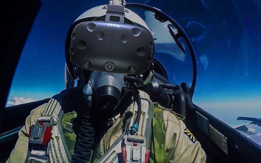 【DCS World】HTC vive VR测试_哔哩哔哩_bilibili