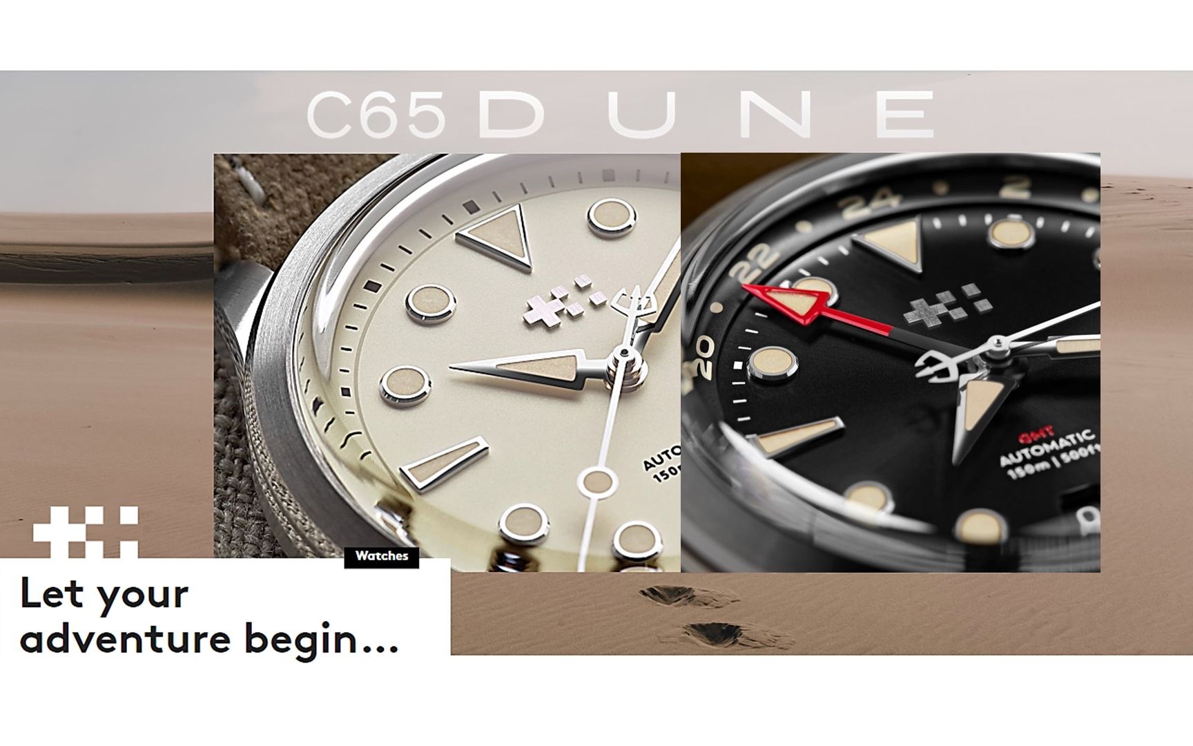 向神秘的沙漠进发！Christopher Ward C65 Dune沙丘系列复古机械表来袭！ - 视频下载 Video Downloader