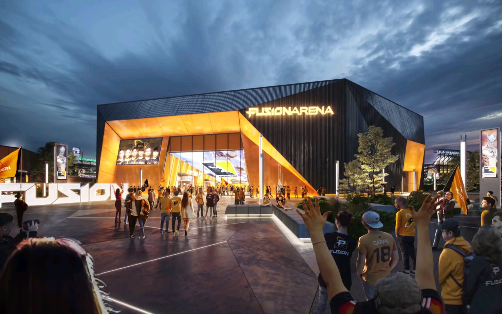 费城融合队将斥资5000万美元建成首个OWL战队主场竞技场——FUSION ARENA_哔哩哔哩_bilibili