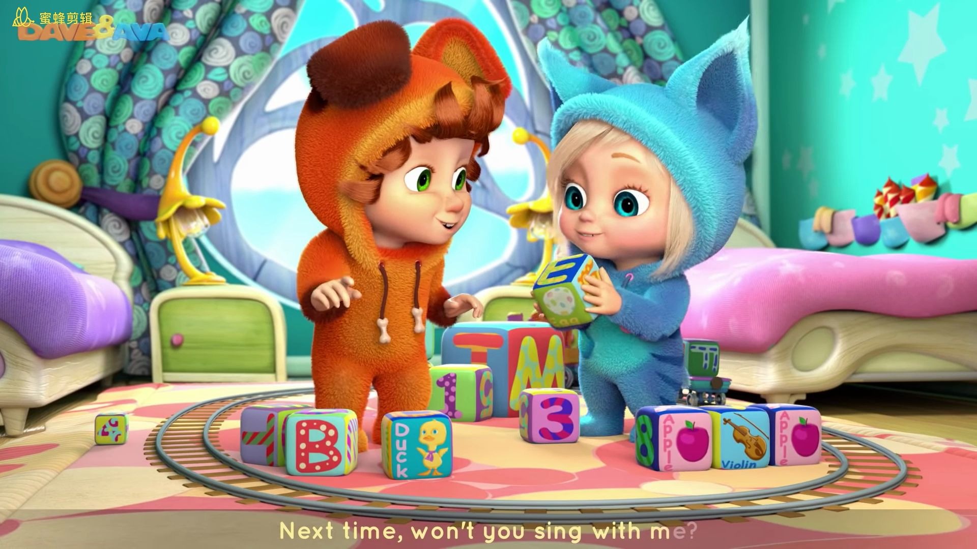 DAVE&AVA ABC SONG 2 字母歌_哔哩哔哩_bilibili