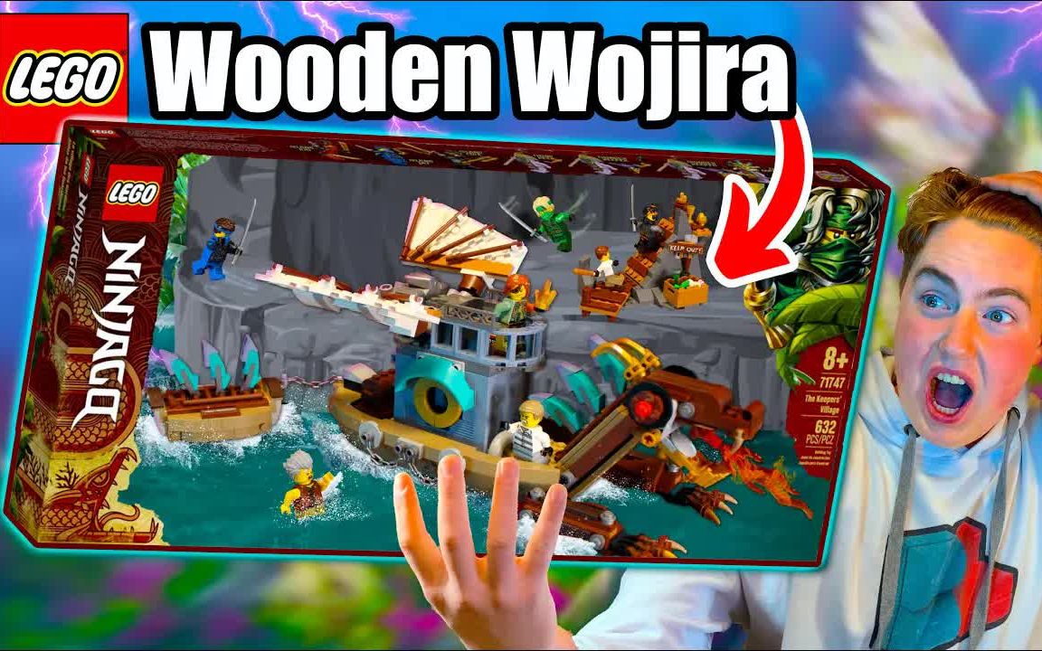 乐高幻影忍者沃吉拉岛MOC_哔哩哔哩_bilibili