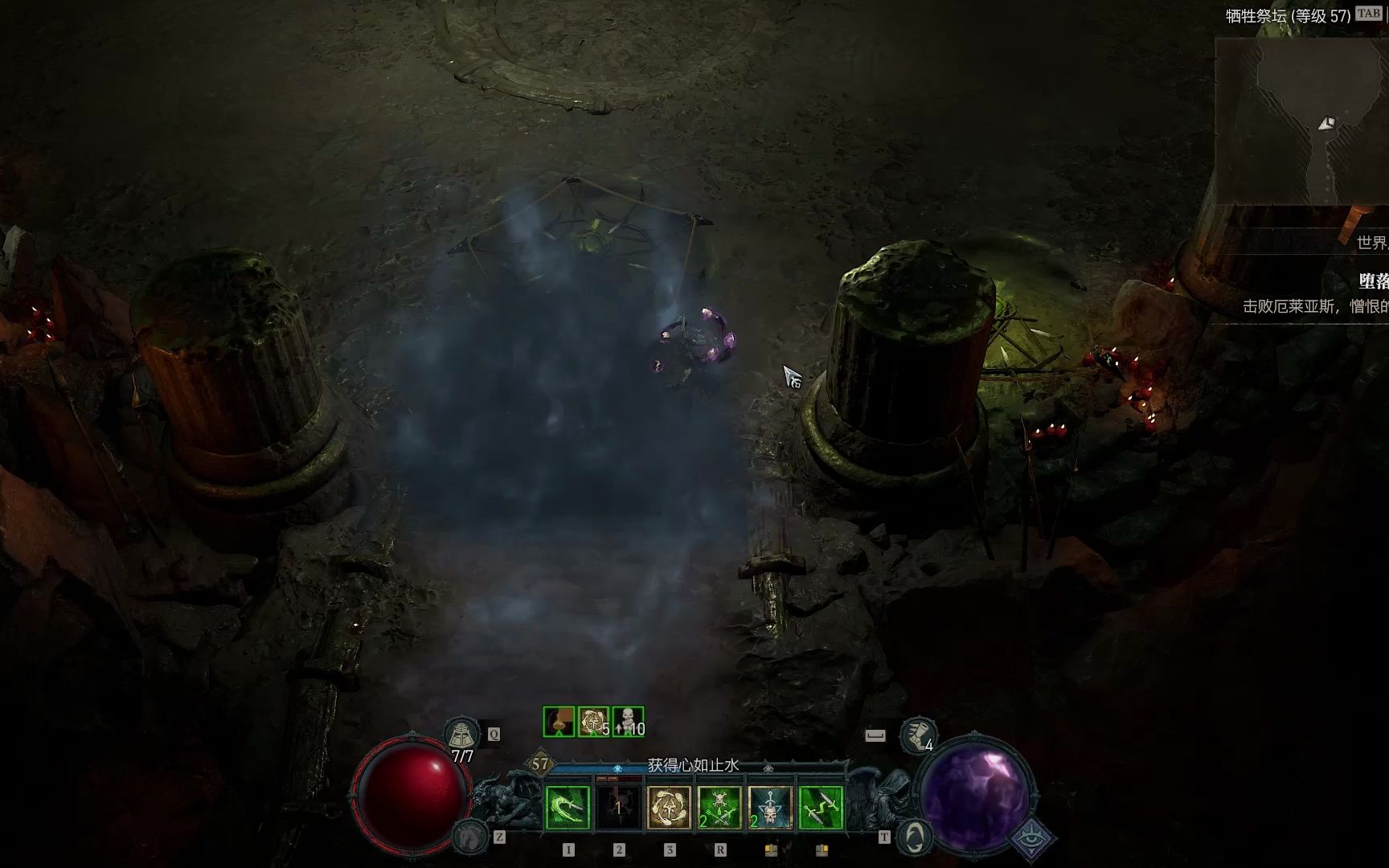 暗黑4游侠单通堕落神殿解锁难4的BD构筑详解