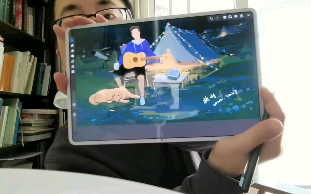华为mate pad pro绘画体验 - 哔哩哔哩