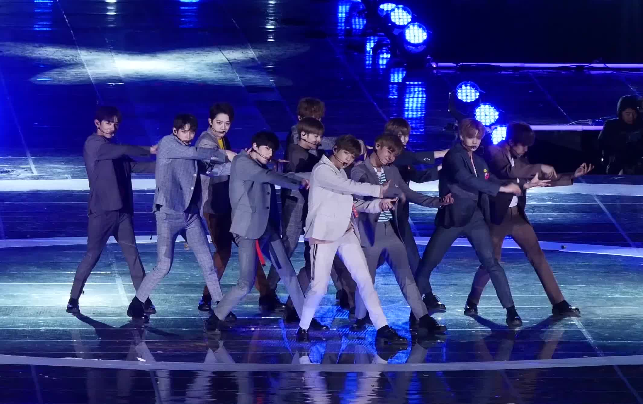 【Wanna One】171021 康津 Kpop M SUPER CONCERT 1029官方放送版 舞台全场