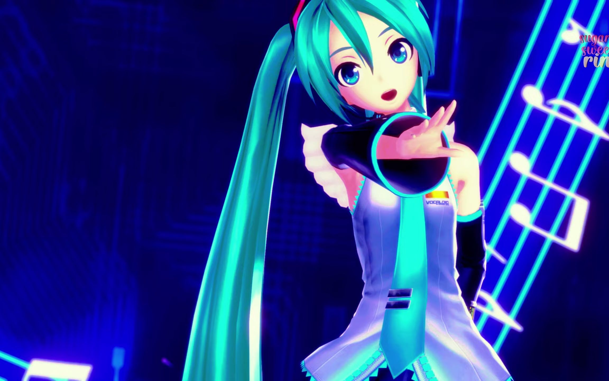 【Project DIVA F × MMD】Electric Angel - Hatsune Miku_哔哩哔哩_bilibili