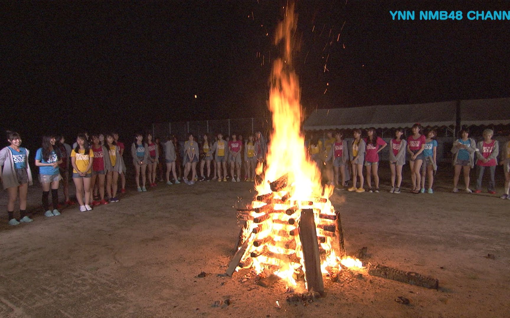 YNN GET WILD CAMP 『獣肉＆花火』 - NMB48チャンネル_哔哩哔哩_bilibili