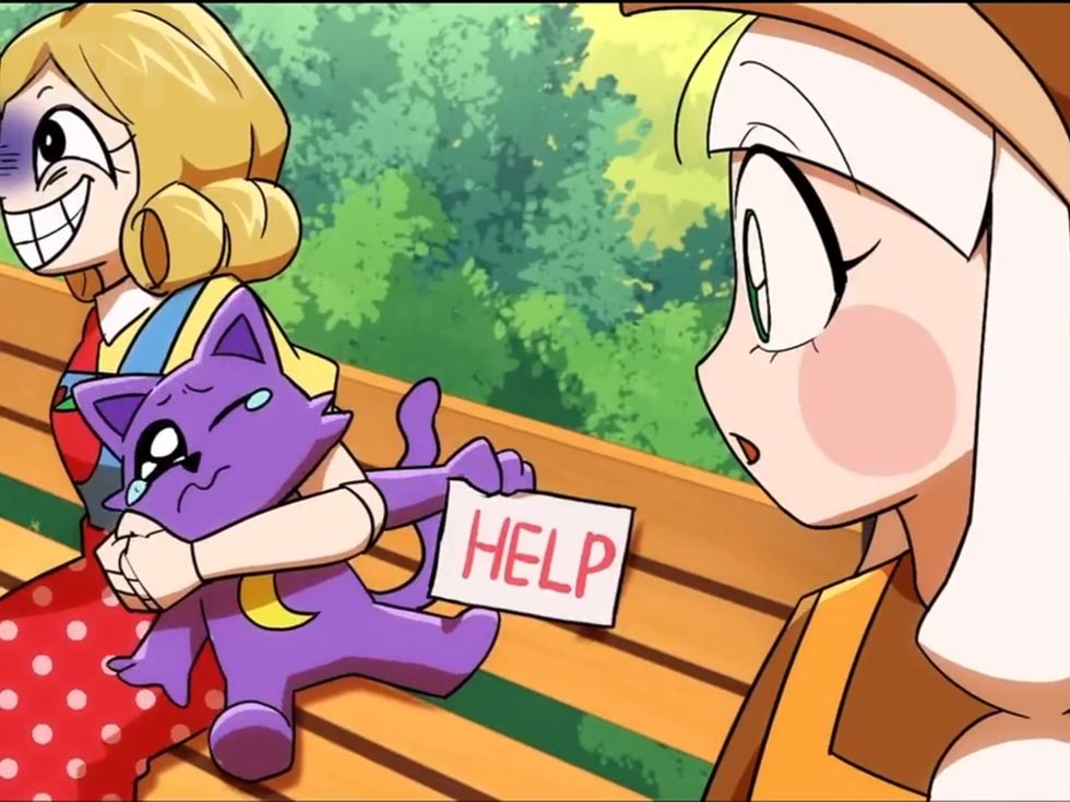 【Poppy Playtime动画】瞌睡猫：救救我救救我！-GHS动画-GHS动画-哔哩哔哩视频