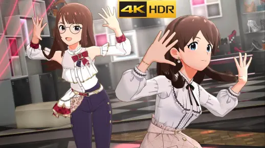 4K HDR「Super Duper」(横山奈緒 眼镜 SHS SSR)【偶像大师百万现场MLTD MV】_哔哩哔哩_bilibili