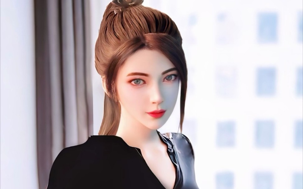 唐紫尘国漫女神龙蛇演义VAM3D动画虚拟美女3D动画