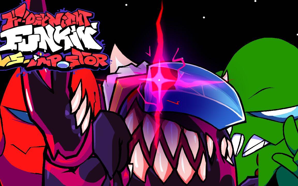 【FNF超优质mod】 VS 内鬼 v4 全流程 - 哔哩哔哩