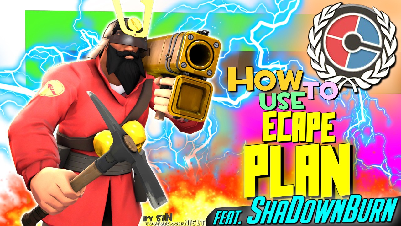 TF2: How to use escape plan #2 (feat. ShaDownBurn)_哔哩哔哩_bilibili